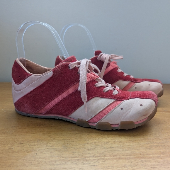 Diesel | Shoes | Vintage Y2k Diesel Shaela Leather Trainer Sneaker ...